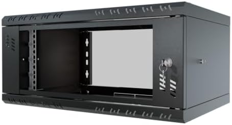 Stalflex 4U Wall Mount Server Cabinet - Network Rack Enclosure with ...