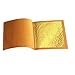 SIM GOLD LEAF lot de 10 feuilles d'or pur alimentaire 43 mm X 43 mm 24 ...