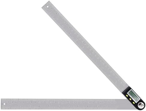 Neoteck Digital Angle Finder Ruler 8 inch/200mm Stainless Steel Digital ...