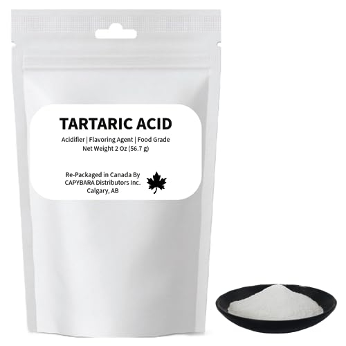 Snapklik.com : Tartaric Acid Food Grade - 2 Oz