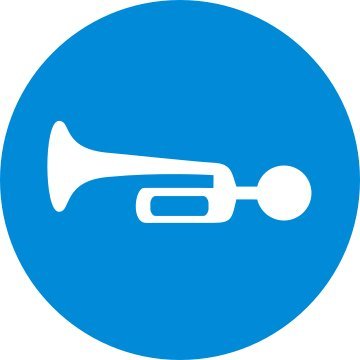 Safety Circular Mandatory Sign For Compulsory Sound Horn : Amazon.in ...