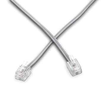 SPYTEK RJ11 Telephone Line Wire Patch Cable Compatible for Landline ...