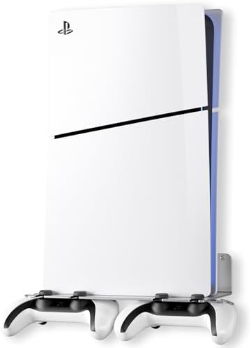 Amazon.com: ANSHAWTIY PS5 Wall Mount Aluminum Alloy Compatible with All ...