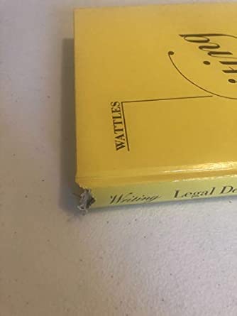 Amazon.com: Writing Legal Descriptions: 9780960696284: Wattles, Gurdon ...