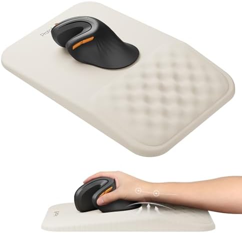 Amazon.com: ProtoArc MP50 Ergonomic Mouse Pad with Wrist Rest, MP50 ...