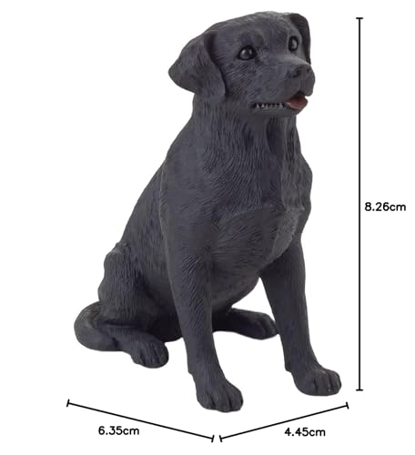 Sandicast Small Size Black Labrador Retriever Sculpture – Sitting ...