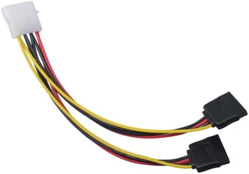 Amazon.com: Security-01 2 Pack 4 Pin IDE Female Molex to Female Dual ...