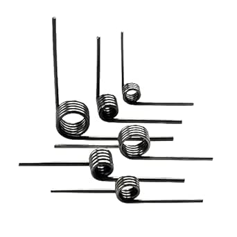 V-Shaped Return Springs, Torsion Springs 10 pcs 1mm Wire Dia 5-7.5mm OD ...