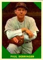 Amazon.com: 1960 Fleer #43 Paul Derringer - NM : Collectibles & Fine Art