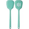Amazon.com: U-Taste 600ºF Heat Resistant Silicone Turners: 13.6in Long ...