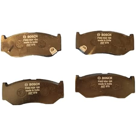 UNO MINDA BR1006 Brake Pad Front for BALENO O/M (Set of 4) : Amazon.in ...