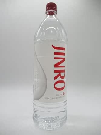 Amazon.co.jp: JINRO 眞露 (真露) ペットボトル 25度 1800ml [並行輸入品] : 食品・飲料・お酒