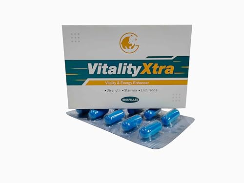 VitalityXtra, Male Supplement for Endurance, Vitality, Energy, Stamina ...