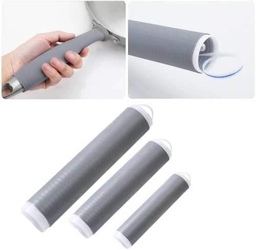 Amazon.com: LMSM 3 Pcs Silicone Pot Handle Cover Heat Resistant, Cast ...