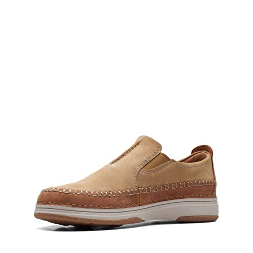 Clarks Men's Nature 5 Walk Moccasin, Dark Sand Combi, 11.5 | Amazon ...