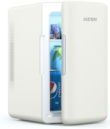 AstroAI Mini Fridge 6 Litre / 8 Can | Cooler and Warmer | AC/DC | Small ...