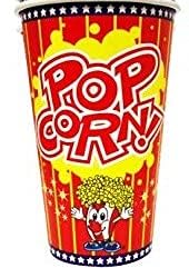Amazon.co.jp: ポップコーンカップ16オンス（豆20g対応）500個