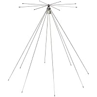 Amazon.com: Tram 1410 Scanner 25MHz–1,300MHz VHF/UHF Super Discone Base ...