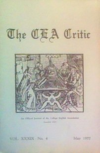 The College English Association Critic (Volume XXXIX, Number 4): Carol ...