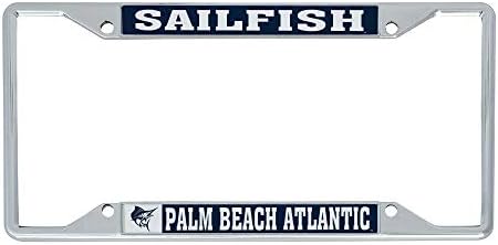 Amazon.com: Palm Beach Atlantic University PBA Sailfish Metal License ...