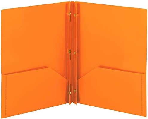Amazon.com : Plastic Folders with Pockets and Prongs,2 Pocket Folders ...