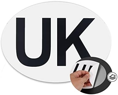 UK Oval Sticker for Cars, Vans, Trucks - Self-adhesive UK sticker - UK ...