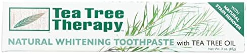 Amazon.com : Tea Tree Therapy Natural Whitening Toothpaste with Tea ...