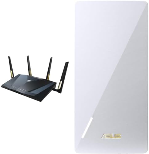Amazon.com: ASUS WiFi 6 Router & Extender Bundle - AX6000 Dual Band ...
