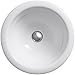 KOHLER K-2298-0 Compass Self-Rimming Undercounter Bathroom Sink, White ...