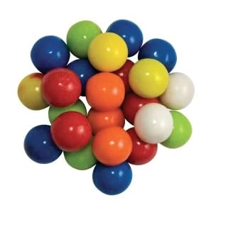 Amazon.com : Bayside Candy Lightning Bolts Bubble Gum Balls - Sour ...