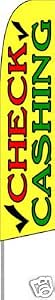 Amazon.com : Check Cashing Feather Banner Flag (Complete Kit) : Outdoor ...