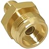 Amazon.com : Hooshing Propane Gas Fitting 1/4" Male NPT x 1"-20 Male ...