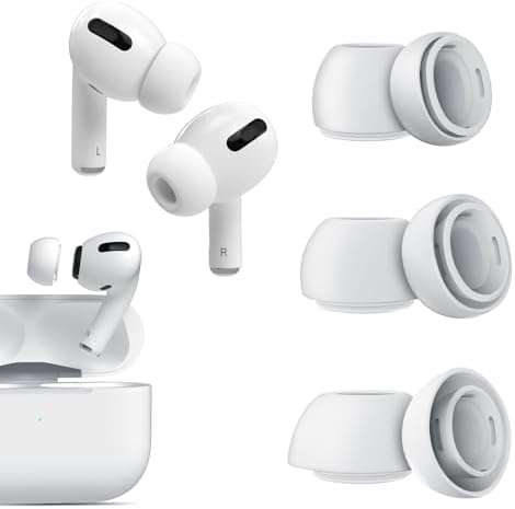 Amazon.com: 3 Pairs Replacement Ear Tips for AirPods Pro 2nd/1st ...