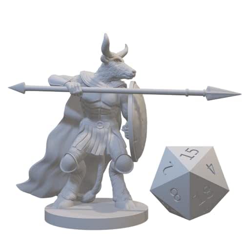 Amazon.com: Fighter and Warrior Miniatures for DND Pathfinder RPG ...