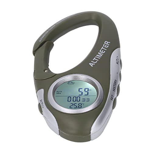 Digital Altimeter Barometer, Multifunctional Barometer Altimeter ...