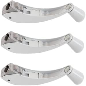 ACME Window Hardware Zinc Alloy Folding Crank Handle 3-Pack