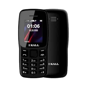 IKALL K100 Mobile | Keypad Mobile Phone | 4.57 cm Display | 32MB RAM, 64MB Storage, Expandable ...