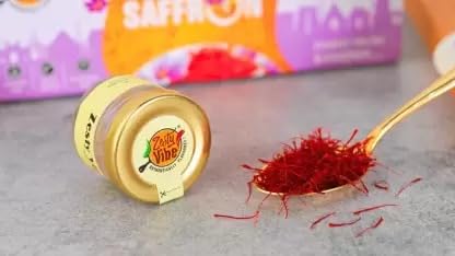 ZESTY VIBE Saffron 4 gm : Amazon.in: Grocery & Gourmet Foods