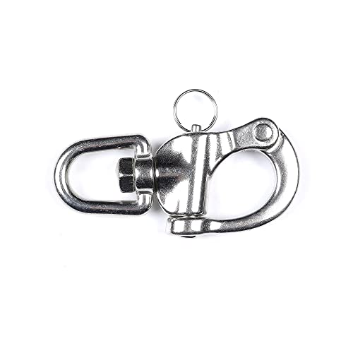 Snapklik.com : Swivel Eye Snap Shackle Quick Release Bail Rigging Clip ...