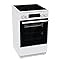 Gorenje Classico GECS 5B70CLI Elektrostandherd mit Glaskeramik-Kochfeld ...