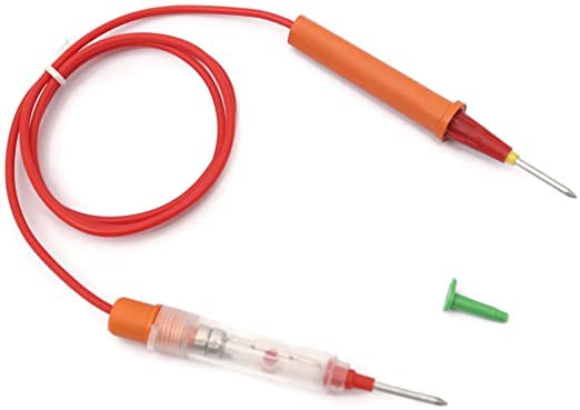 SP CT-103 Continuity Tester with Indicator Light, Test Leads, Long ...