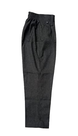 Buy A&M THREADS | Grey Wrested Winter School Uniform Pants for Boys ...