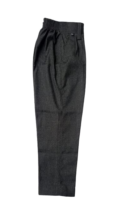 A&M THREADS | Grey Wrested Winter School Uniform Pants for Boys (for ...