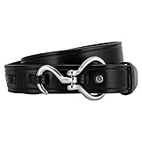 ・ブランド:Tory Leather・製造元/メーカー部品番号:2280・カラー:Black・素材：ブライドルレザー、真鍮・サイズ30（ウエスト約66～80.5cm）、ベルト幅：3cm、全長：93cm