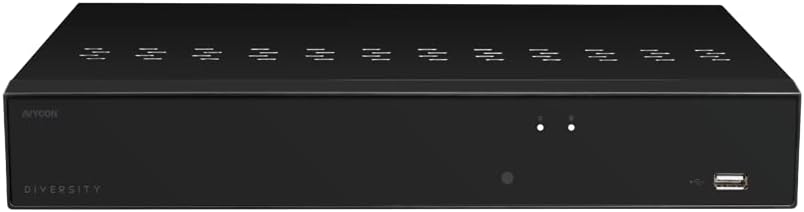 Amazon.com : AVYCON NDAA 4K Hybrid DVR AVR-DSV808H 8 Channel with IP ...