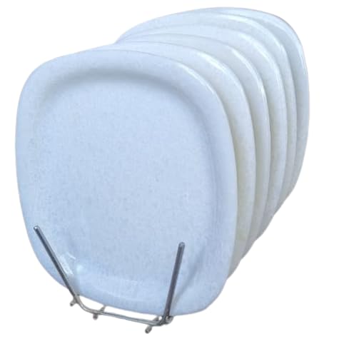 Buy M P.Center Nashta Plates Set | Nashta Plates | Square Shape Plate ...