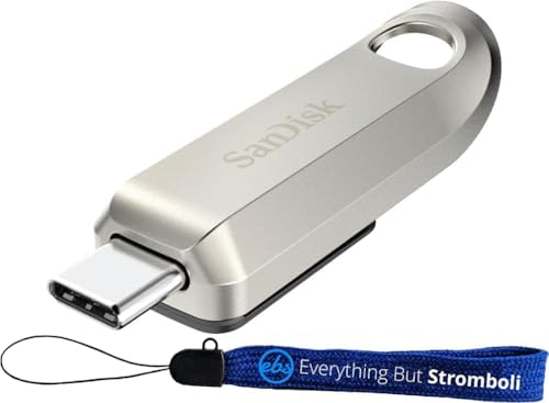 Amazon.com: SanDisk Single Pack Ultra Luxe 256GB USB-C Flash Drive ...