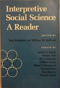 Amazon.com: Interpretive Social Science: A Reader: 9780520038349 ...