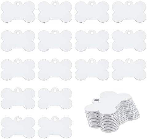 Amazon.com: BENECREAT 30pcs Sublimation Aluminum Blank, Dog Bone ...