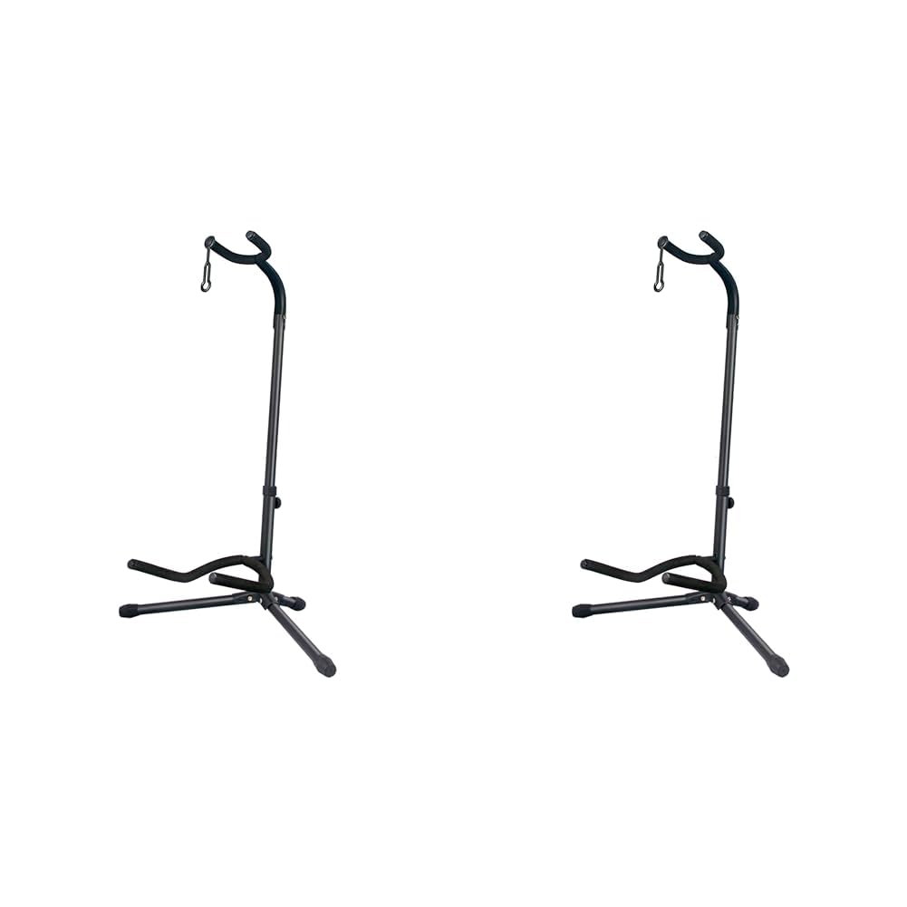 Amazon.com: GLEAM Guitar Stand - Adjustable for Electric, Acoustic ...